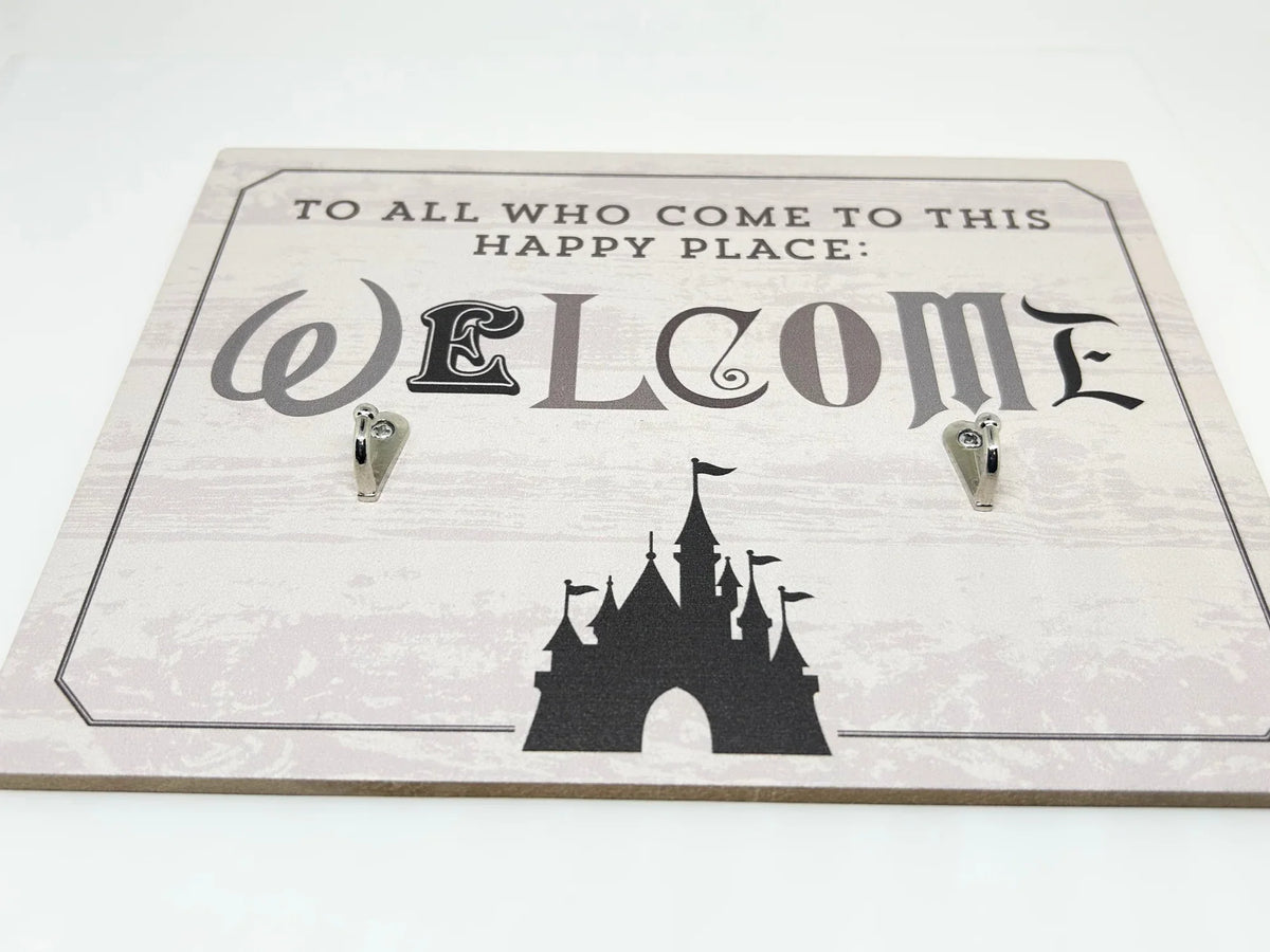Don't Miss Out-Disney Cinderella Castle Welcome Sign – Lamoree’s Vintage
