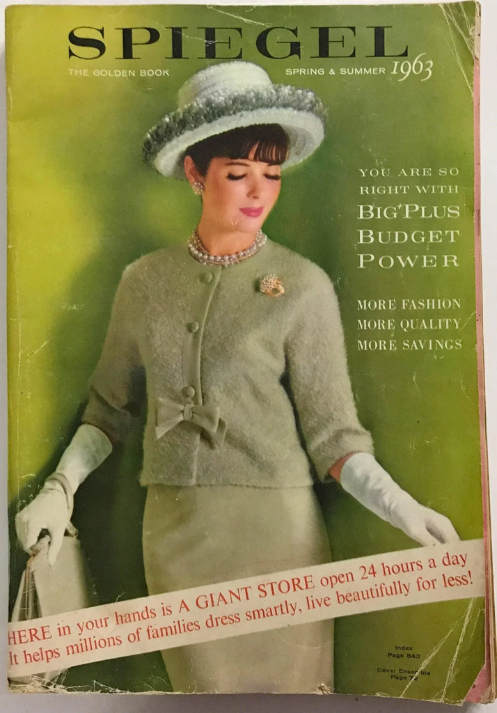 Don't Miss Out-Buy Spiegel Catalog, Spring and Summer 1963 – Lamoree’s ...
