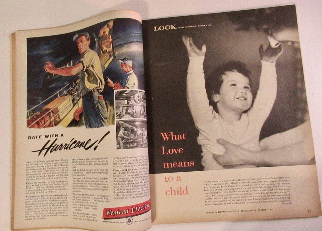 Don't Miss Out-Buy Vintage LOOK Magazine October 4, 1955, Clark Gable ...